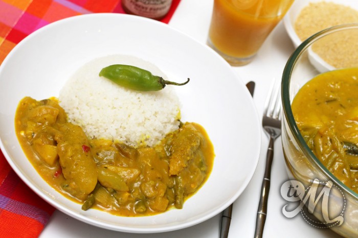 Colombo Guyanais végétarien – Ti Molokoy blog