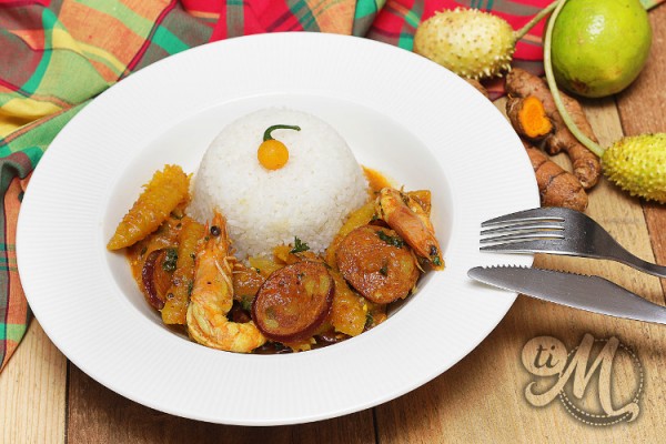 Daube de concombres piquants aux saucisses calabrese et crevettes – Ti ...