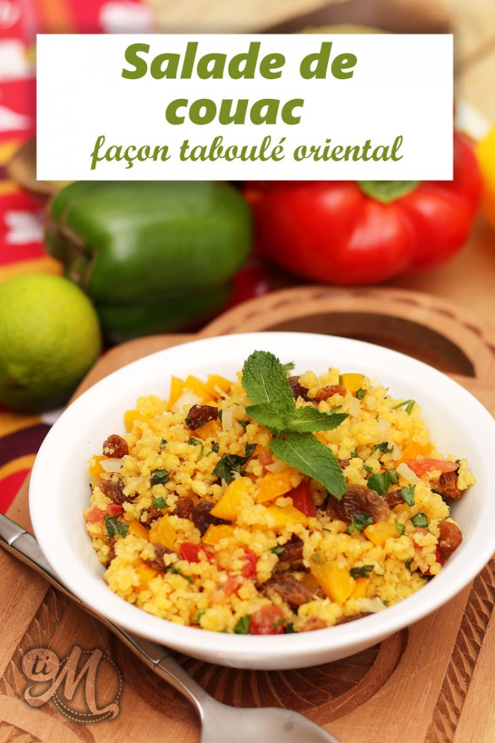 Salade de couac façon taboulé oriental – Ti Molokoy blog