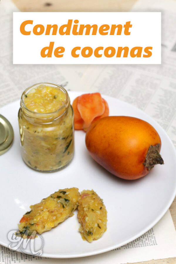 Condiment de coconas – Ti Molokoy blog